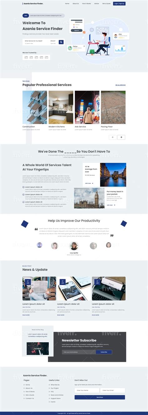 Convert Figma Xd Psd To Responsive Html Css Bootstrap Fast Pixel Perfect By Suraiyaritu Fiverr