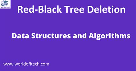 Red Black Tree Deletion Learn Data Structures And Algorithms