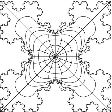 Conformal Map Of The Unit Disk To Fractal B See Section 41 The Download Scientific Diagram