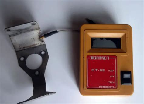 Vintage Racing Go Kart Digatron Instrument Dt 6e Tach Cht 55 Off
