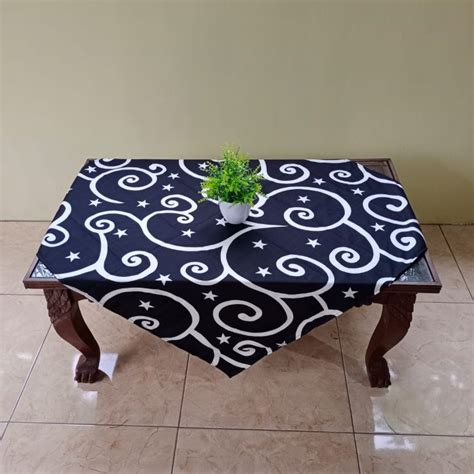 Jual TAPLAK MEJA RUANG TAMU MINIMALIS MODERN KOTAK PERSEGI UKURAN 100x100 - Motif 1, 100 × 100 ...