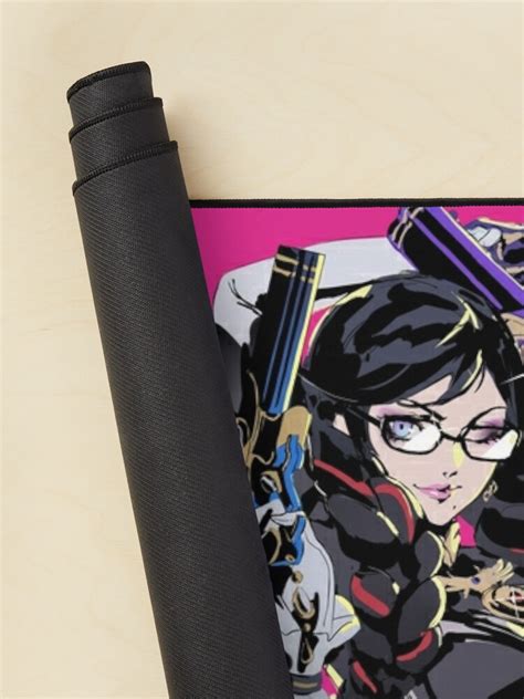 Bayonetta 1 2 3 In Pink Mouse Pad For Sale By Dat Cravat Redbubble