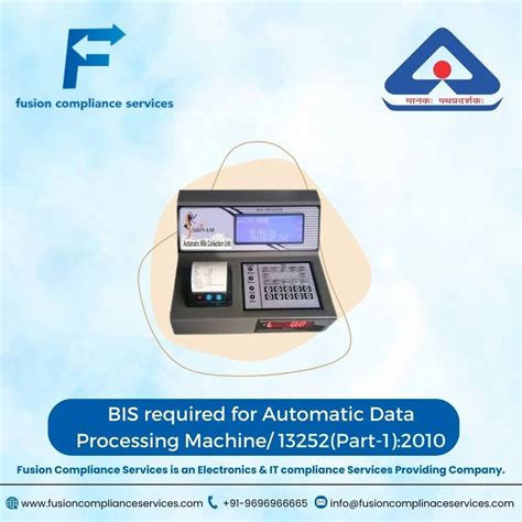 Bis Certification For Automatic Data Processing Machine At Rs 15000 Certificate In New Delhi