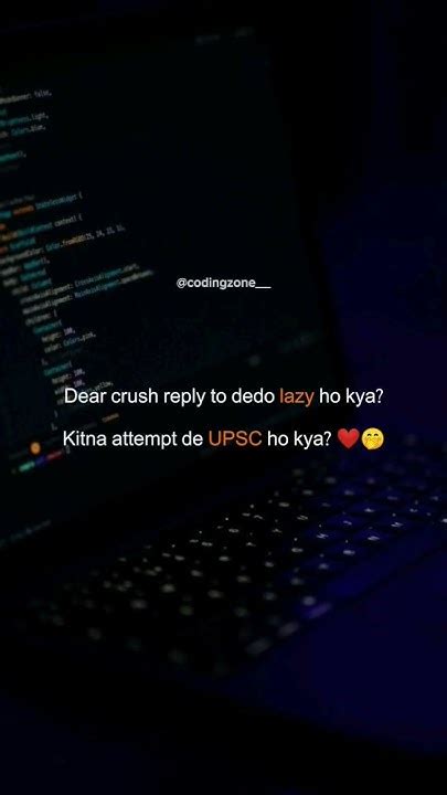 Upsc Ho Kya Upsc Coderlife Crush It Youtube
