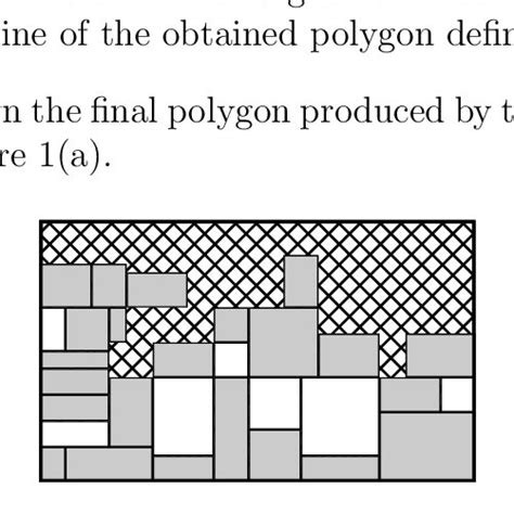 The Final Polygon Obtained By The Algorithm Is Indicated Using Cross Download Scientific