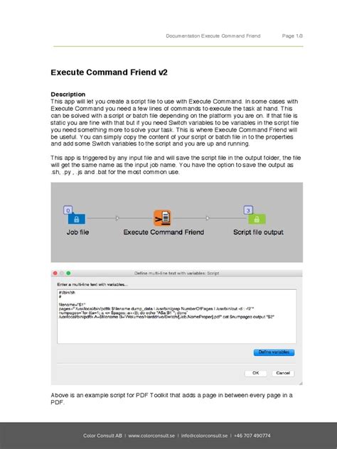 Documentation Execute Command Friend English Pdf