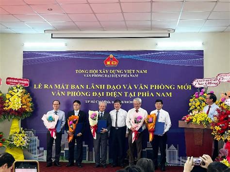 Ra mắt Văn phòng đại diện phía Nam của Tổng hội Xây dựng Việt Nam