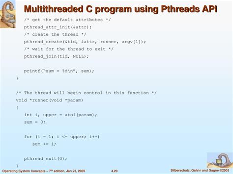 Ppt Chapter 4 Threads Powerpoint Presentation Free Download Id