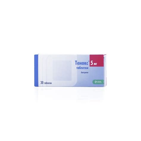 Buy Tenox tablets 5mg N30