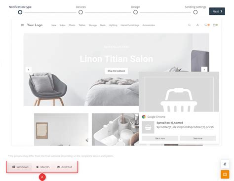 Dynamic Web Push Notification Wizard Support Salesmanago Customer Engagement Platform For