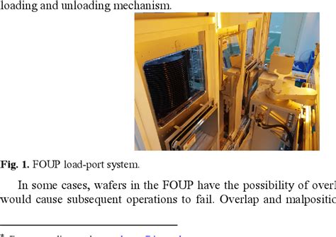Figure 2 From Vision Based Wafer States Detection In Front Opening Unified Pod Load Port System
