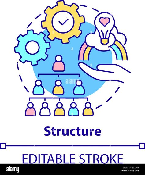 Structure Concept Icon Stock Vector Image And Art Alamy