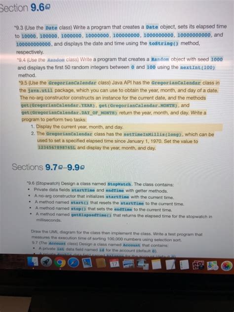 Solved Section 960 93 Use The Date Class Write A Program