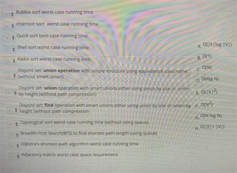 Solved Bubble Sort Worst Case Running Time B COIN Chegg Com