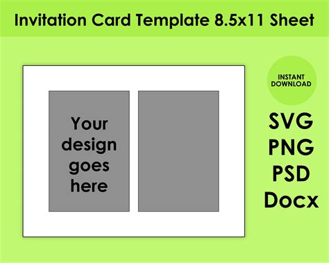 Printable 4x6 Template