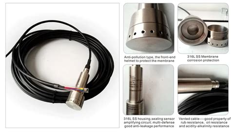 High Density Submersible Liquid Level Sensor For Deep Well Buy Level Sensor For Deep Well