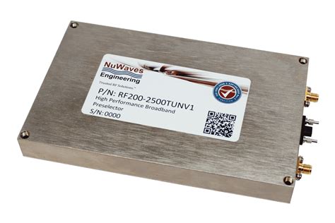 RF Receiver Front End Design NuWaves RF Solutions