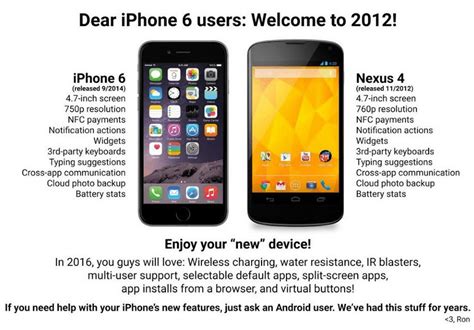 This Is Why Iphone 6 Sucks And Android Users Hate It