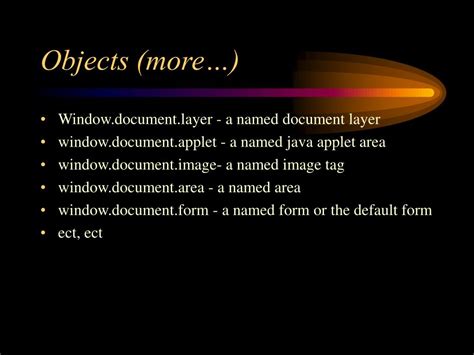 Ppt Javascript An Introduction To Object Based Programming Language