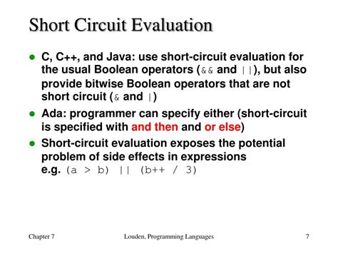 ppt chapter 7 control i expressions and statements powerpoint