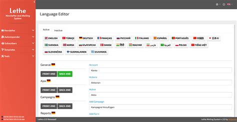 Lethe Php Newsletter And Mailing System By Thunderfury Codecanyon