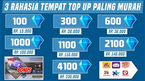 3 TEMPAT TOP UP DIAMOND MOBILE LEGENDS PALING MURAH VIA PULSA 2023 ...