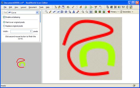 RealWorld Screenshot Draw Smooth Curves