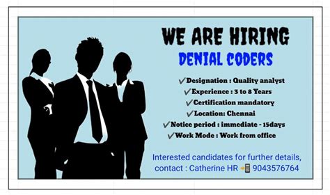 Catherine D On Linkedin Connection Hiring Denial Coder