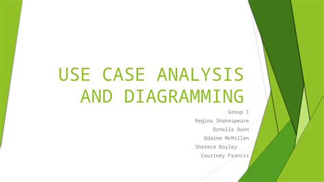 Pptx Use Case Analysis And Diagramming Dokumentips