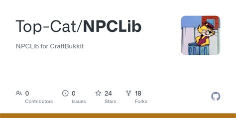 GitHub Top Cat NPCLib NPCLib For CraftBukkit