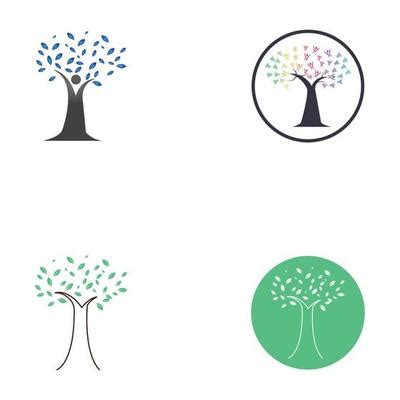 Tree Template Vector Art Icons And Graphics For Free Download