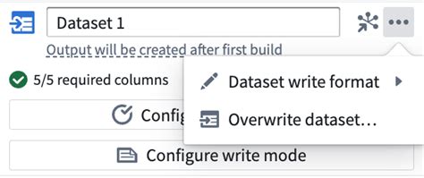 pipeline builder pipeline outputs add a dataset output palantir