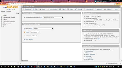 cara membuat database dengan xampp phpmyadmin helmyntest