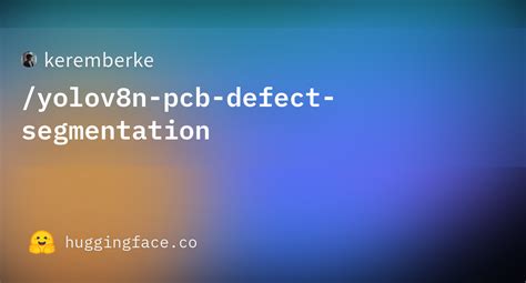 Keremberke Yolov N Pcb Defect Segmentation Training Metrics
