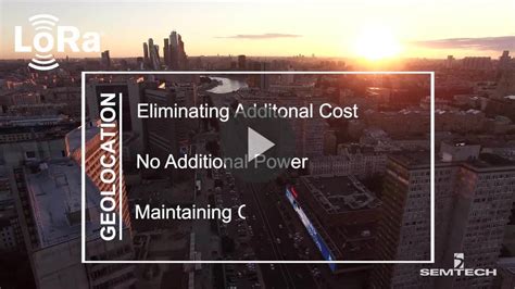 smart supply chain and logistics applications lora semtech
