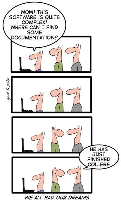 Tech Comics Software Documentation Datamation Computer Humor