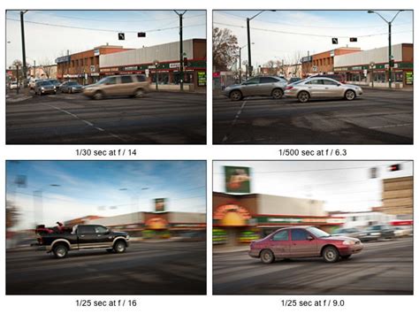 Using Shutter Speed To Freeze Or Blur Motion