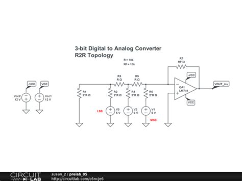 Prelab 05 CircuitLab