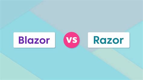 Blazor Vs Razor Rblazor