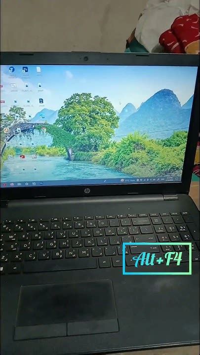 Simple Way To Shutdown Laptop 👍 Shorts Youtubeshorts Laptop