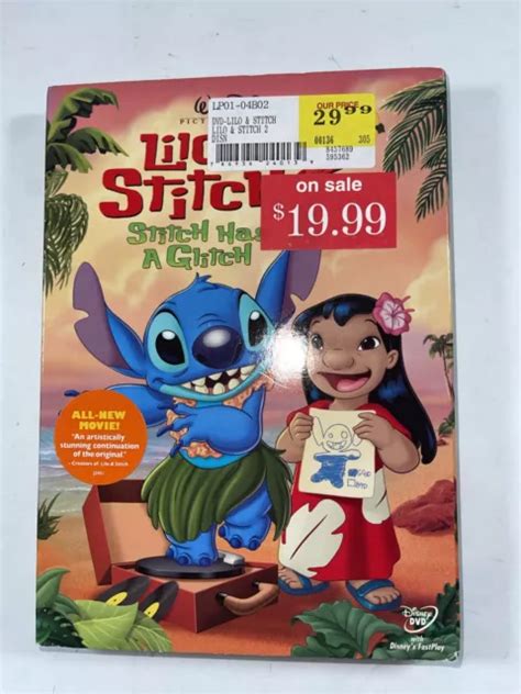 Lilo Stitch 2 Stitch Has A Glitch Dvd 2005 Eur 10 73 Picclick Fr