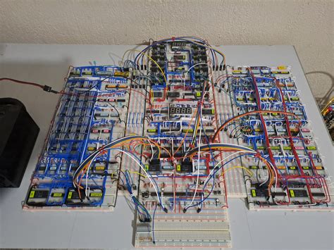 I Finally Completed My Bit Computer And It Works Like A Charm R Beneater