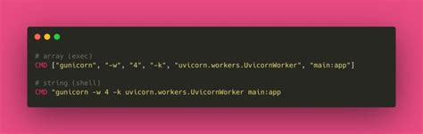 On Linkedin Docker Best Practice Prefer Array Over String Syntax To Handle Signals…