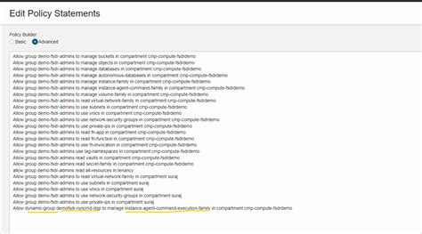Chamar scripts personalizados usando o comando de execução o Oracle