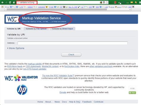 The Aspnet Mvc Club W3c Free Tool For Html5 Markup Validation