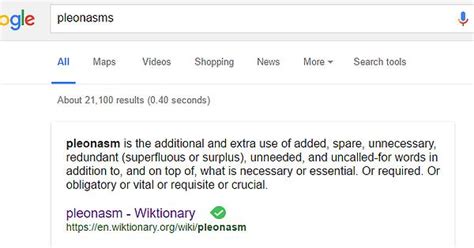 Definition Of Pleonasm Album On Imgur