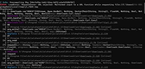Fails To Start The Version V1110 General Usage Julia Programming