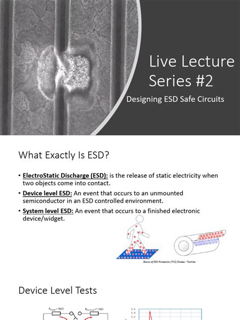 Live Lecture Series 2 Pdf Electrostatic Discharge Diode