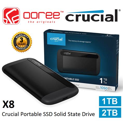 Crucial X Portable External Ssd Usb Gen Mb S Solid State Drive Tb Ct X Ssd