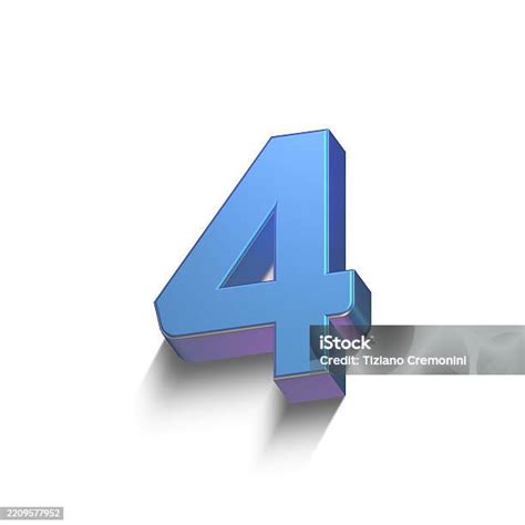 블루 3d 메탈릭 압출 숫자 세트 3d 일러스트 레이 션 0명에 대한 스톡 사진 및 기타 이미지 0명 3차원 형태 4 Istock